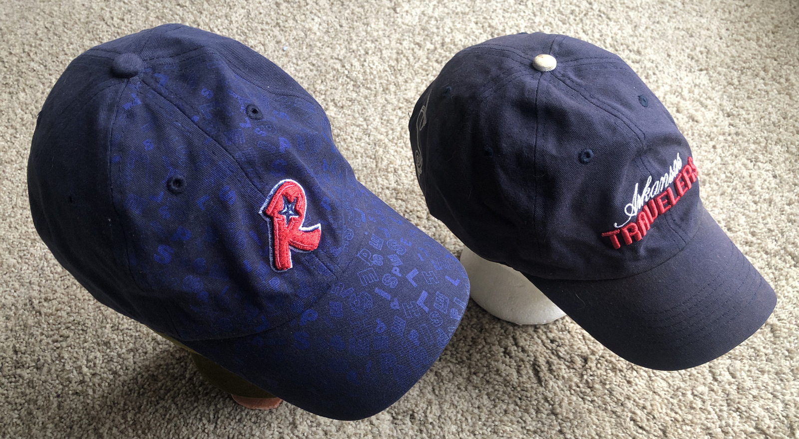 2 different MiLB Hats Caps by Bimm Ridder Minor League Baseball Reading ...