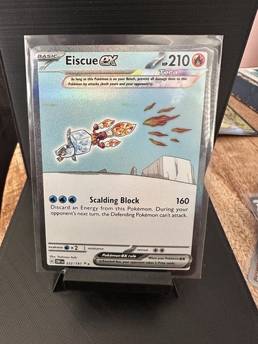 Eiscue ex 222/197 Sv03: Obsidian Flames Holo | eBay