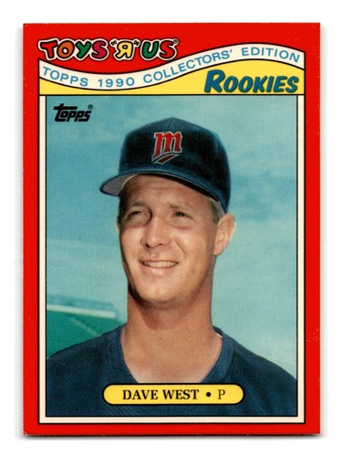 Dave West 1990 Topps Toys R Us Rookies #30 Minnesota Twins NM-MINT | eBay
