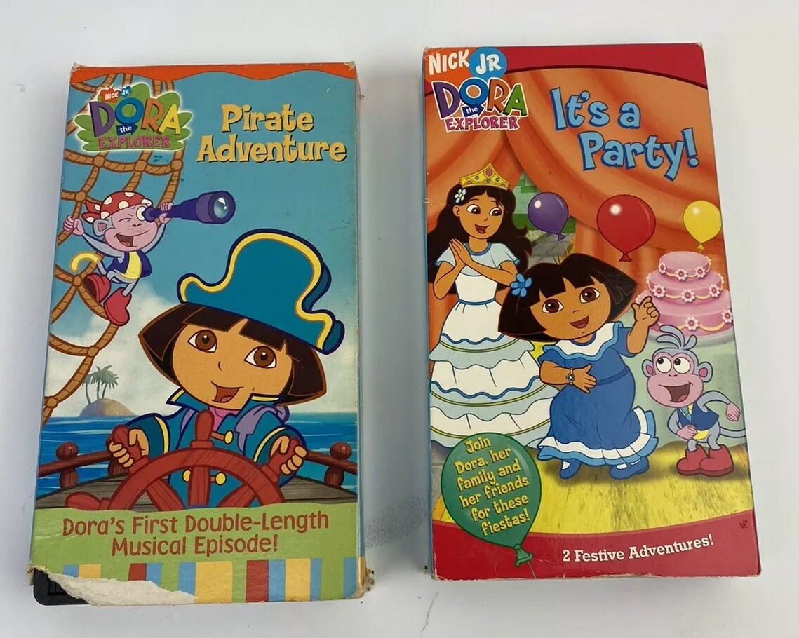 Dora The Explorer Lot Of 2 VHS Tapes | eBay
