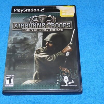 Airborne Troops Countdown To D-Day Playstation 2 Video Game - PS2 ...