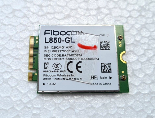 Samsung Galaxy Book NP755XDA 4G Module Fibocom L850-GL BA83-02097A | eBay