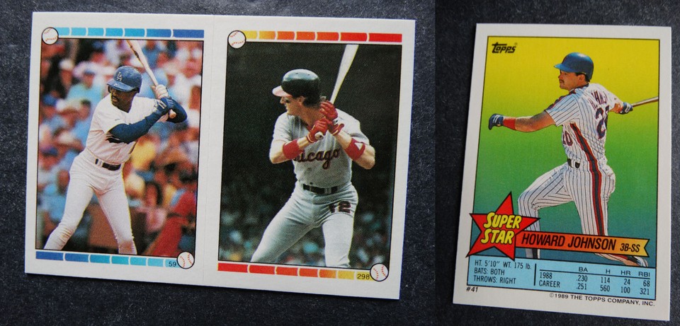 1989 Topps Stickers Baseball Cards Complete Your Set U Pick From List ...