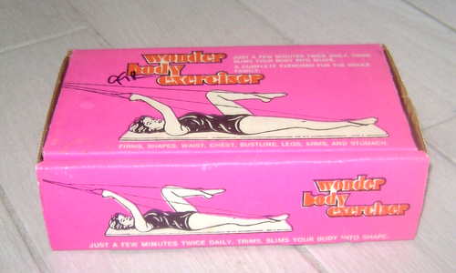 Wonder Body Exerciser Fitness Pulley System Complete In Box '70's | eBay