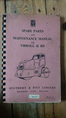 Stothert pitt Vibroll | eBay UK