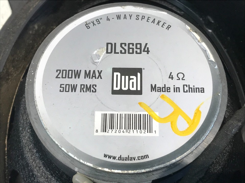 2002-2010 Lexus SC430 Set Of 5 Radio Audio Stereo Speakers Subwoofer ...