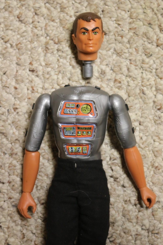 Kenner Maskatron 1976 Six Million Dollar Man Action Figure Doll Vintage ...