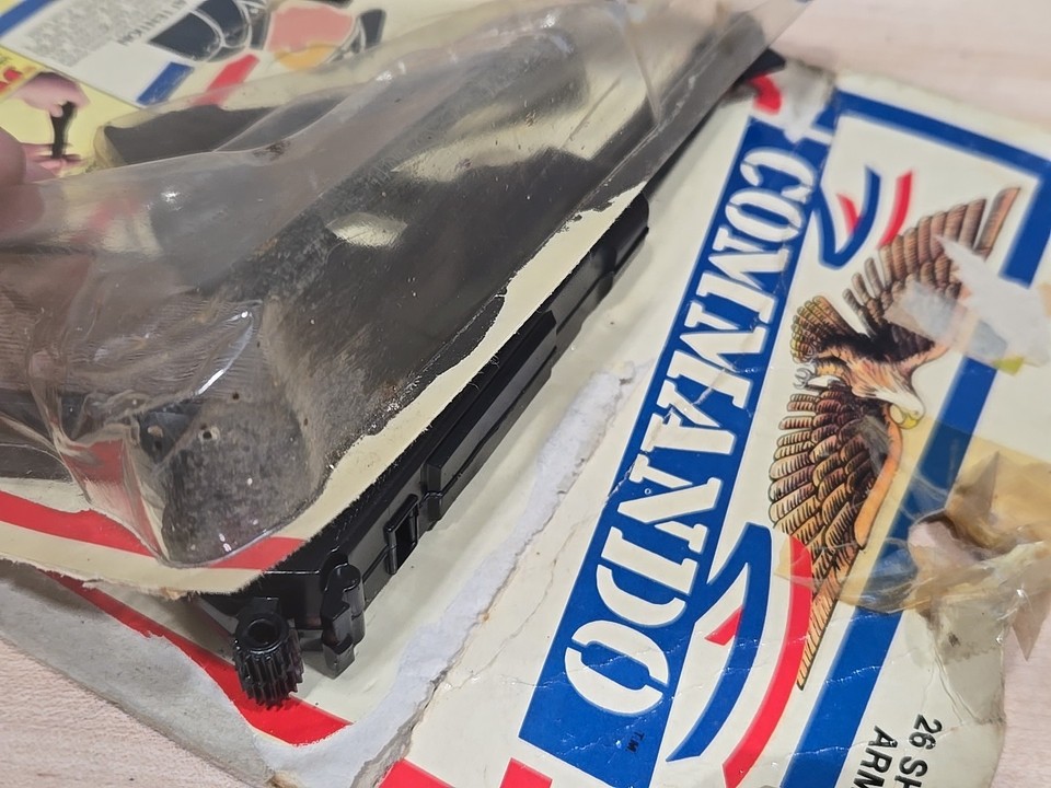 Vintage Edison Giocattoli Italy COMMANDO Toy Cap Gun 235/27 26 Shot ...