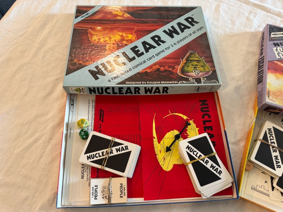 Vintage "Nuclear War" Board Game Triple Bundle | eBay