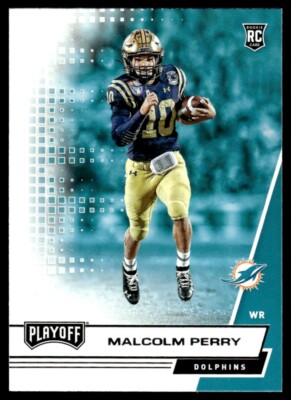 2020 Panini Playoff Malcolm Perry Rookie (RC) Dolphins #264 | eBay
