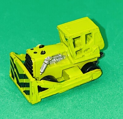 Vintage Micro Machines Bulldozer Lime Green 1987 Galoob | eBay