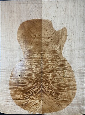 Ripple Maple Wood Guitar Top Bookmatched Luthier Supply | eBay
