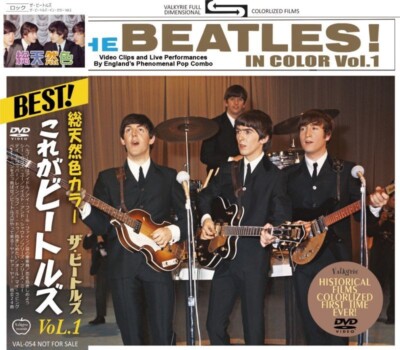 THE BEATLES / THE BEATLES IN COLOR Vol.1 【1DVD】 Region code free | eBay