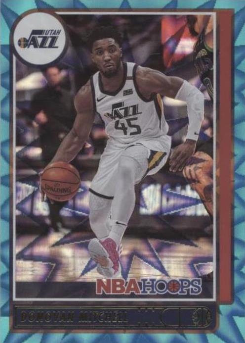 2021-22 Panini NBA Hoops - Donovan Mitchell #139 Teal Explosion for ...