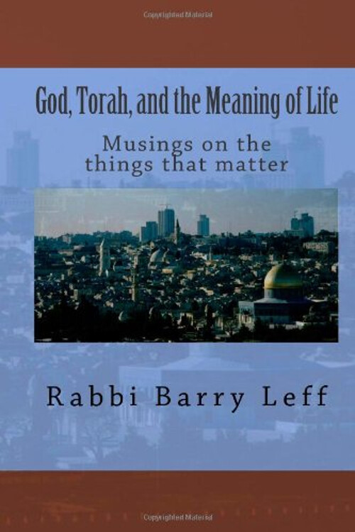 God, Torah, and the Meaning of Life Paperback Rabbi Barry Leff ...