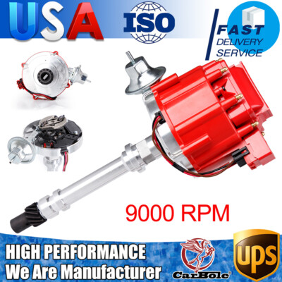 HEI Distributor For Chevrolet SBC 283 305 327 350 400 Ignition Small ...