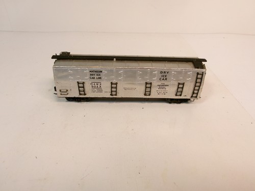 MATHESON DRY ICE 40' CAR # 5023 - VINTAGE KIT BUILT | eBay
