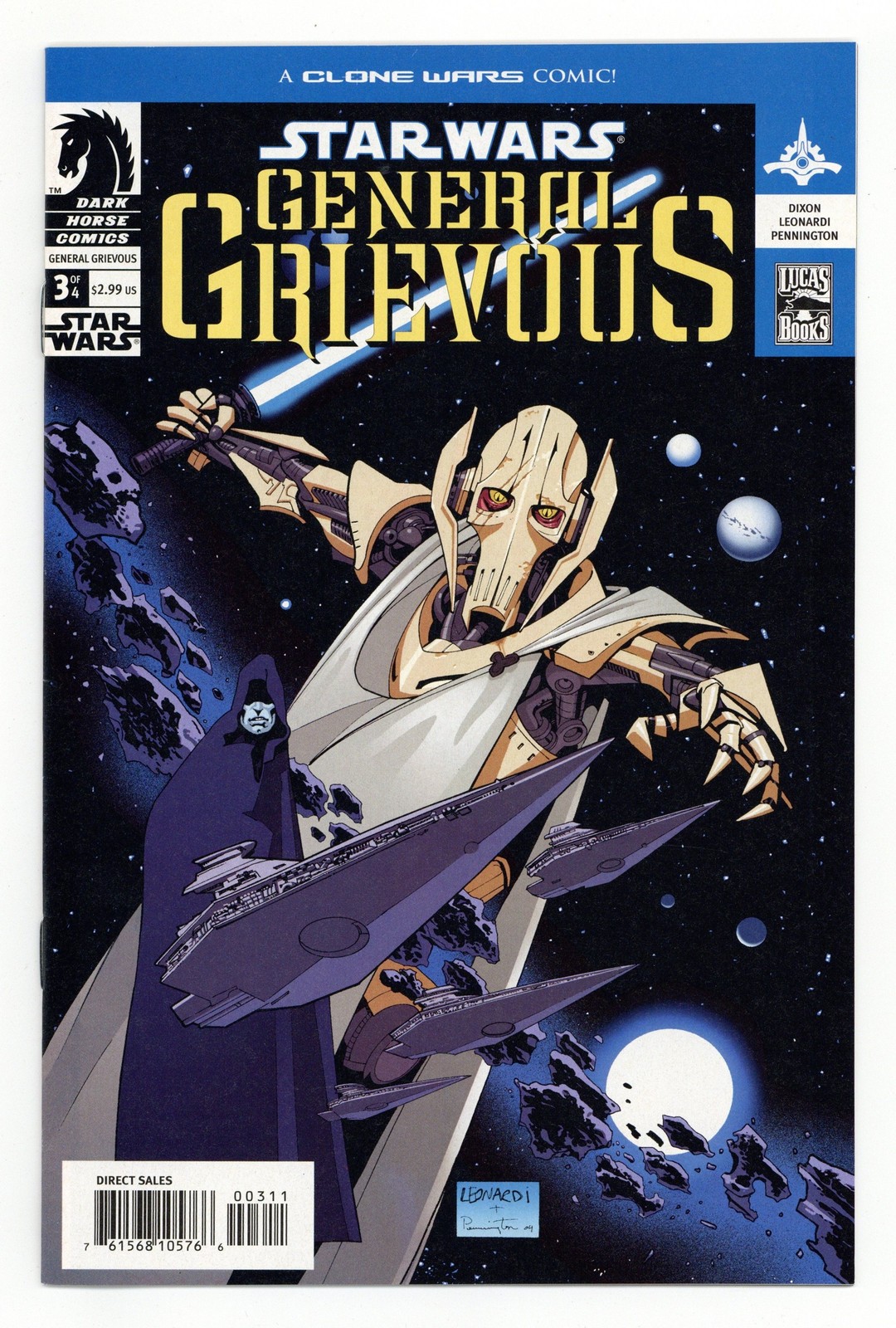 Star Wars General Grievous #3 FN+ 6.5 2005 | eBay