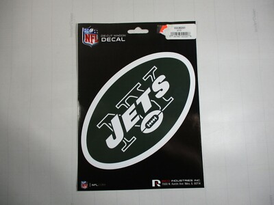 New York Jets Perfect Cut Decal Officially Licensed Merchandise | eBay
