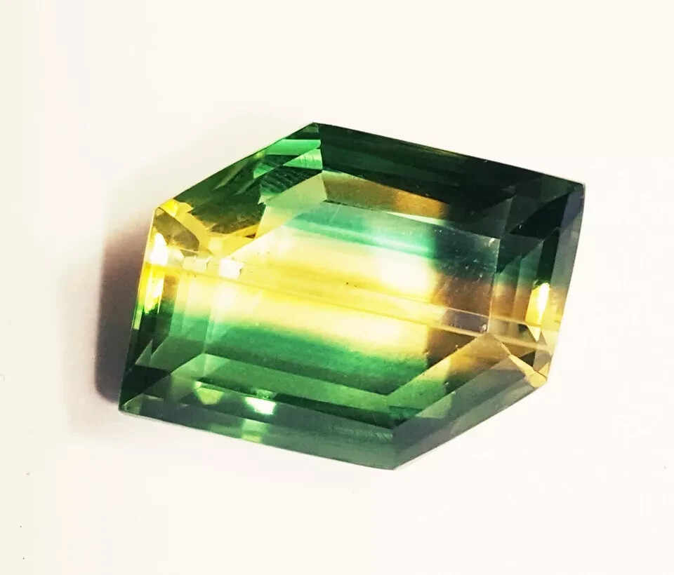 Natural Bio - Color Tourmaline Loose Gemstone 39.85 Ct Certified Fancy ...