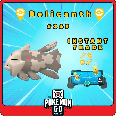 Relicanth #369 Pokemon Go - See Description | eBay
