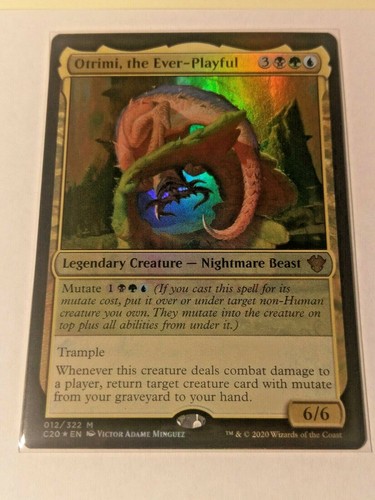 MTG Foil Otrimi, the Ever-Playful from Enhanced Evolution Commander ...