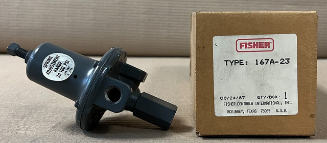 Fisher Controls Type 167a-23 Switching Valve for sale online | eBay