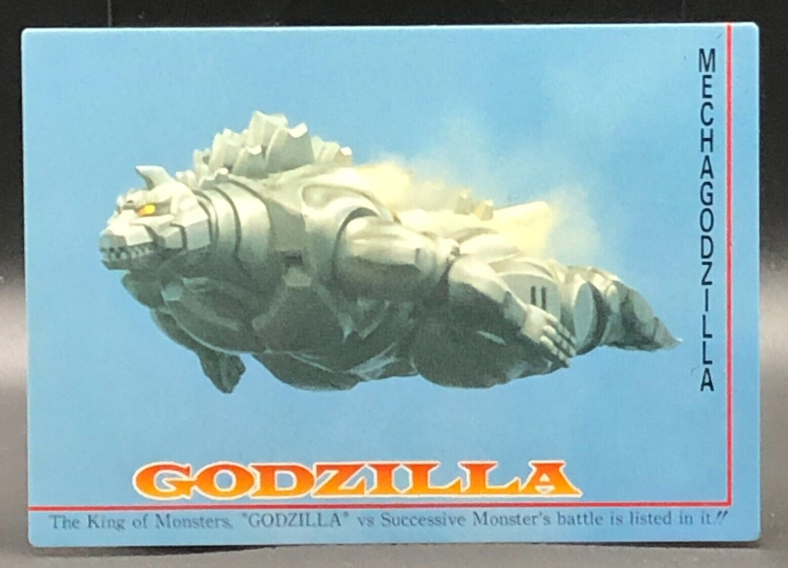 Godzilla Mechagodzilla Card TCG JAPANESE AMADA TOHO 1995 Very Rare #69 ...