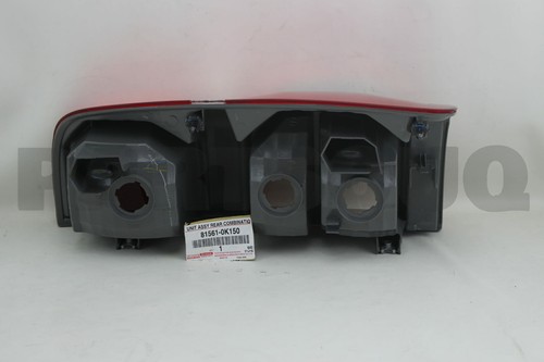 815610K150 Genuine Toyota LENS, REAR COMBINATION LAMP, LH 81561-0K150 ...