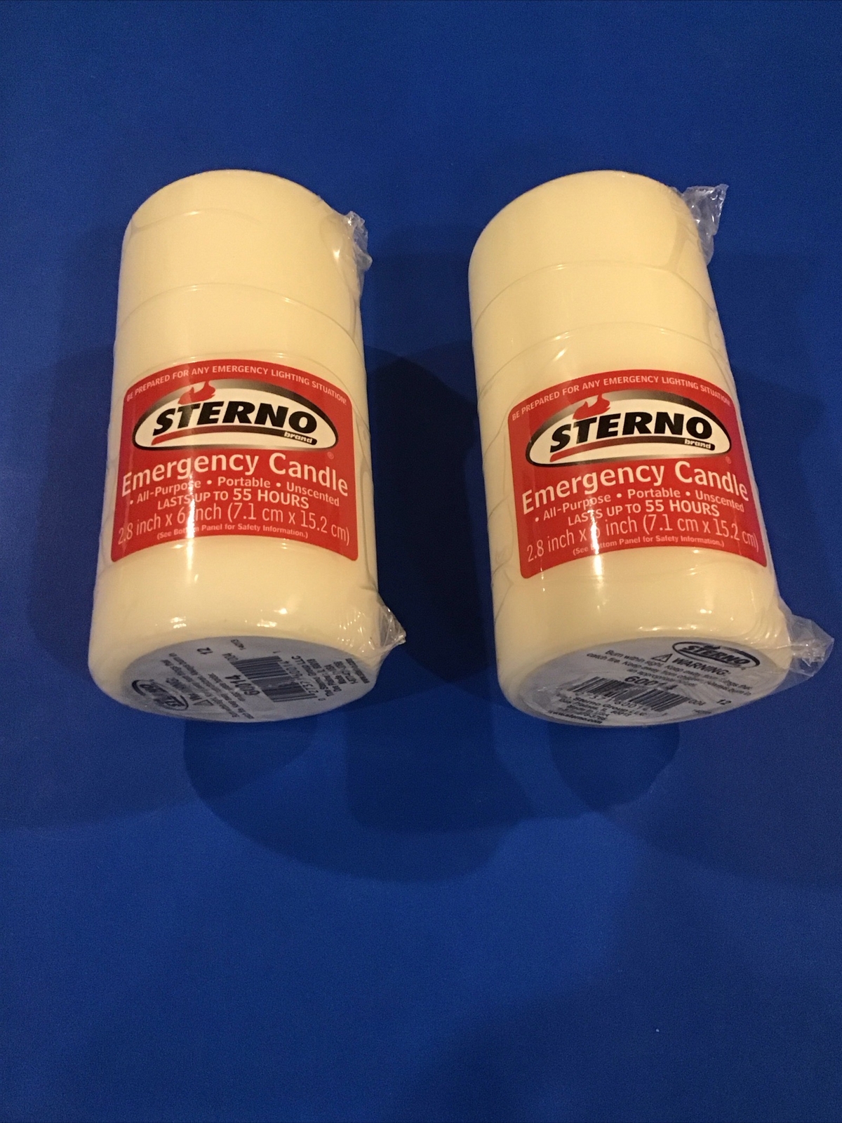 55 Hour Sterno Wax Emergency Survival Candle (2) | eBay