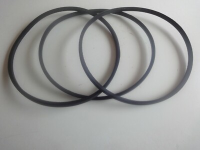 SISIS ROTORAKE SCARIFIER TM1000 SET OF 3 PIX BRAND DRIVE BELTS F21966 ...