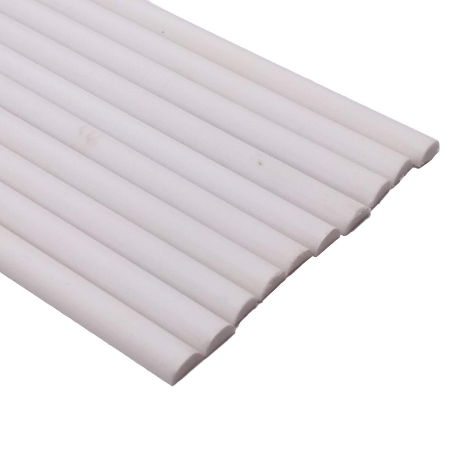 US Stock 10pcs ABS Styrene Plastic Half Round Bar Rod 5mm Dia. 9.85 ...