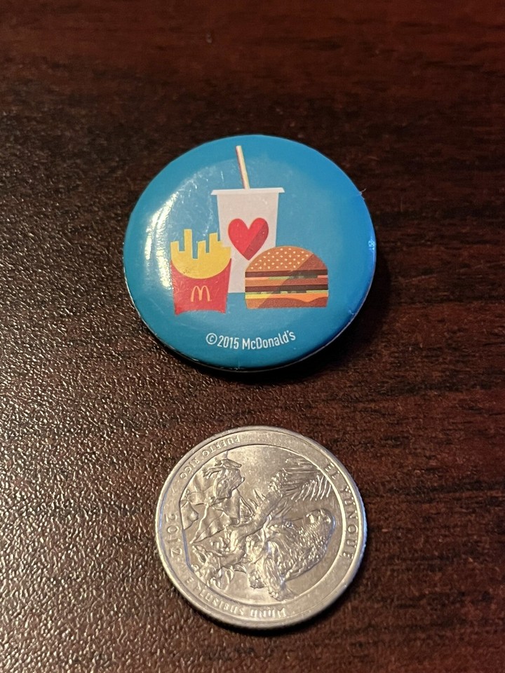 2015 McDonald’s Combo Meal Big Mac Cartoon Design Fast Food Employee ...