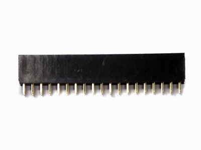 25pc Female Pin Header 2.54x2.54mm H= 8.5mm Straight type 2x19 2x19P ...