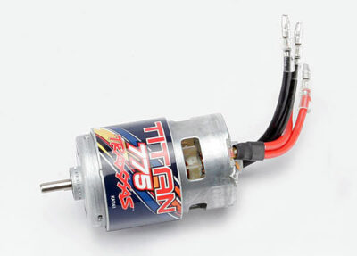 Traxxas 5675 Titan 775 Motor 10-Turn 10T for 1/10 Summit 16.8V RC ...