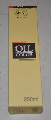 ShinHan oil color Titanium White 250mL No. 740 in box ACMI AP CL ...