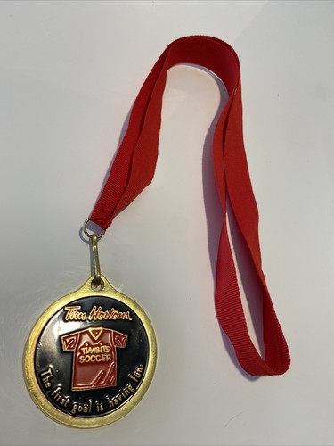 Tim Hortons Timbits Soccer Medal Medallion The first goal is having fun ...