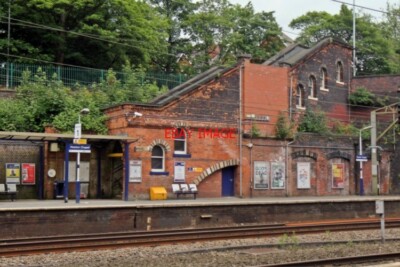 PHOTO STAIRCASE HEATON CHAPEL RAILWAY STATION THE SOMEWHAT UNKEMPT ...