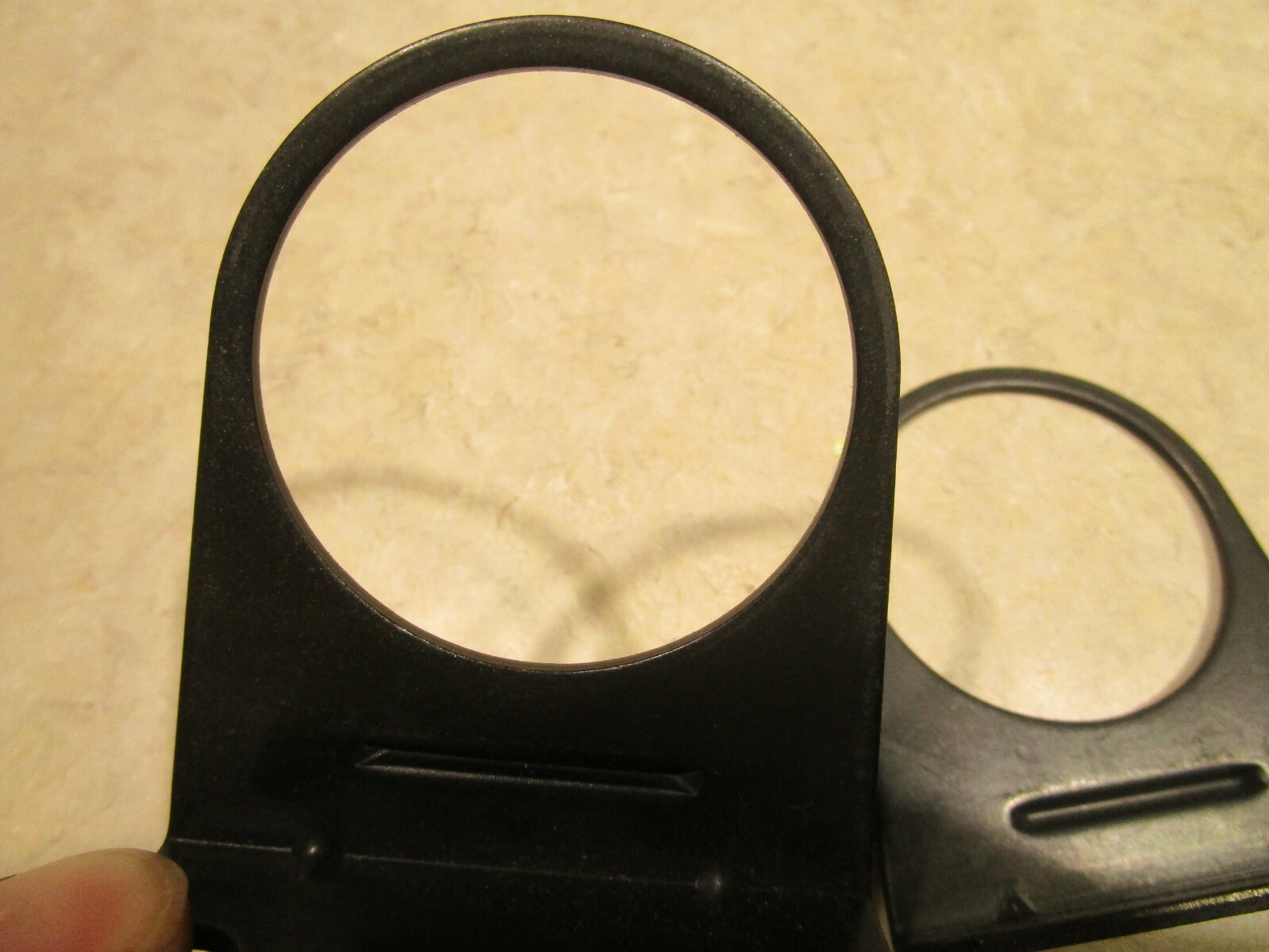 SET OF 4 VISION BLACK MOUNTING BRACKETS 2" DIA, E0483 | eBay