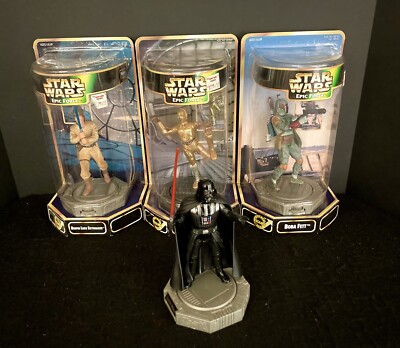 Star Wars Epic Force Set Of 4 By Hasbro 1997 | eBay