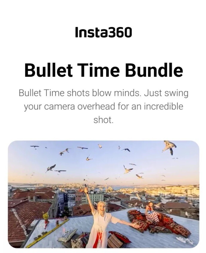 Insta360 Bullet Time Accessory Kit - Must-Have for Epic 360° Shots! | eBay