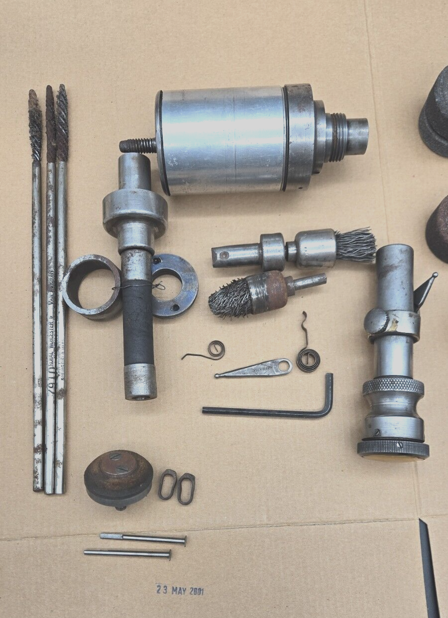 KWIK-WAY Valve Seat Grinder Set #4 SG 1184 W/48 Grinding Stones | Valve ...