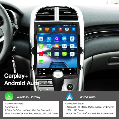 12.1" Tesla Style Car Stereo Radio For Chevrolet Malibu 2009-13 ...