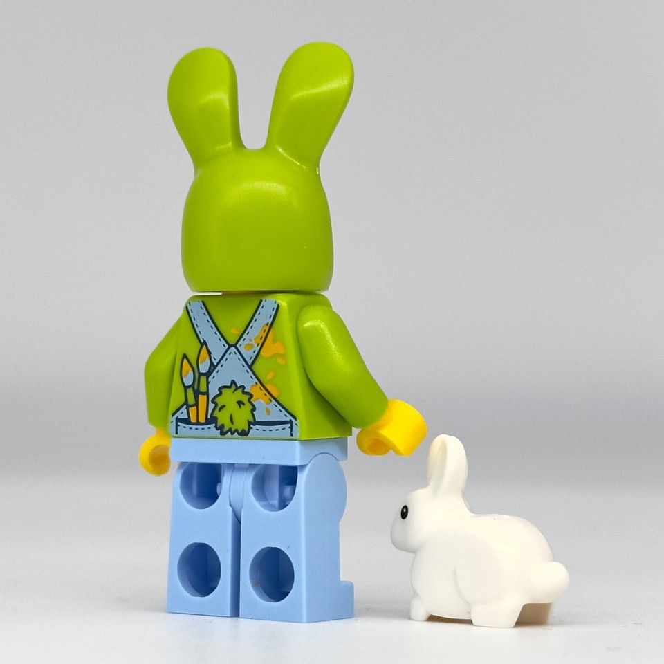 Lego Store BAM 2025 Easter Bunny Minifigure w/ Rabbit Spring - New | eBay