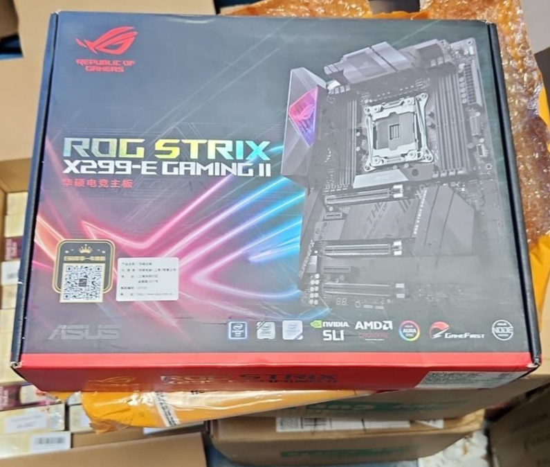 ASUS ROG Strix X299-E Gaming II Motherboard LGA2066 Intel X299 ATX WiFi RGB | eBay