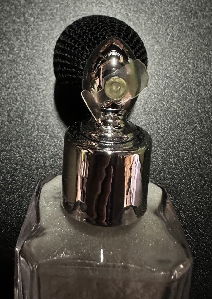 ELLEN TRACY Hair and Body SHIMMER DUSTING POWDER SILVER 0.4oz Damaged ...