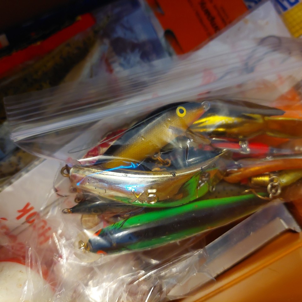 Vintage Plano Fishing Tackle Box 6303 w 3 Tier Fold Out Tray Full Of ...