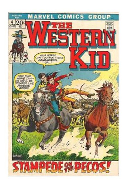 The Western Kid #4 (Jun 1972, Marvel) for sale online | eBay