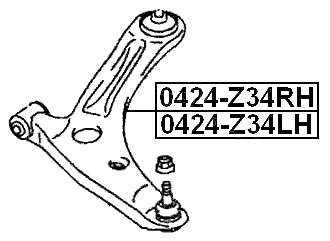 Right Front Arm Fits Mercedes Benz 4013A136, 4013A150, A4543300807 ...