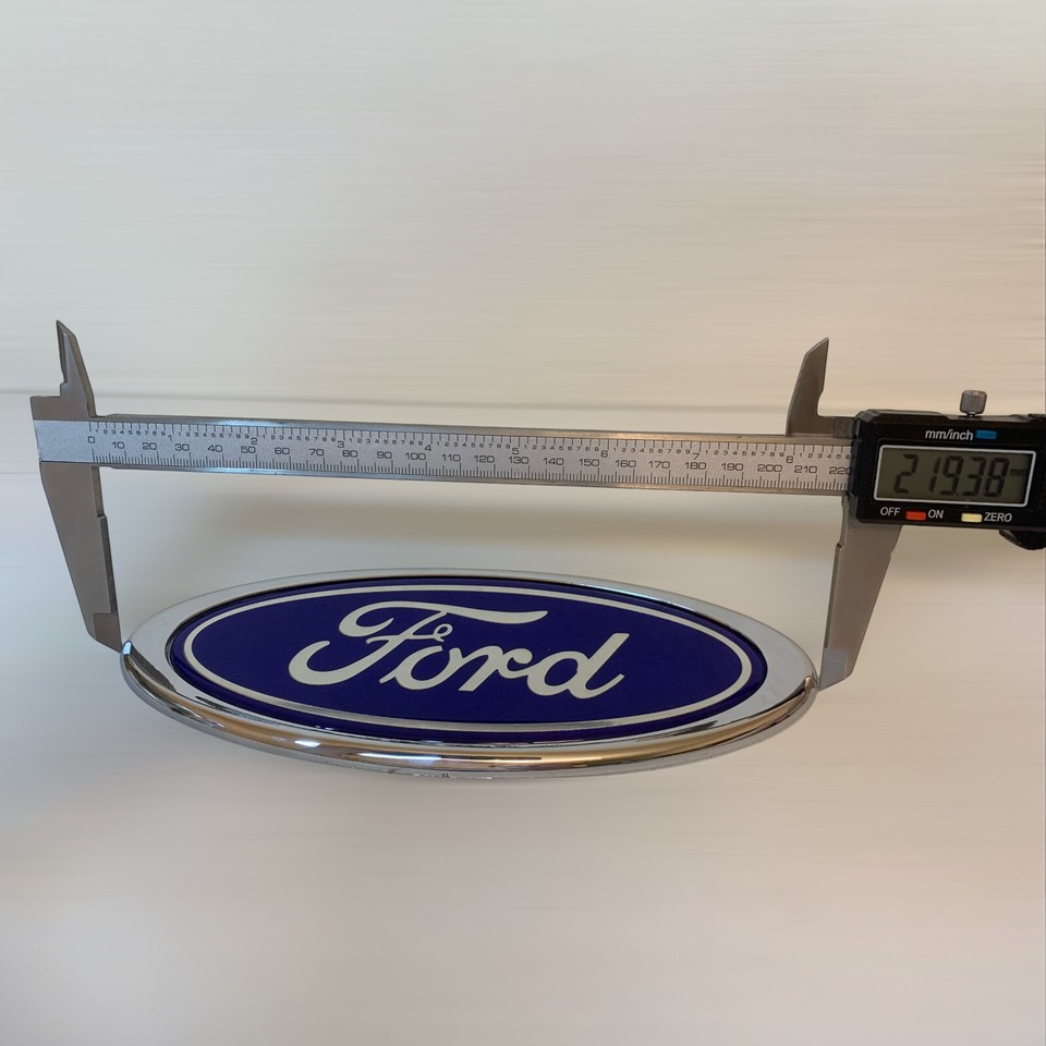 Ford Badge Emblem - Thin Flat 9" Logo Tailgate or Grille for Ford F-150 ...